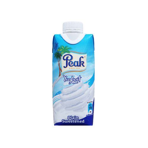 Peak Yoghurt Plain Sweetened (12 x 318ml) 1 pack – Retail Space