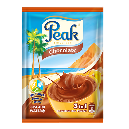 Peak Powder Choco Sachet 18gx210 - Retail Space