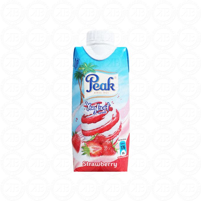 Peak Yoghurt Strawberry Drink (12x318ml) 1 pack - Retail Space